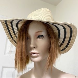 Theodora & Callum | Accessories | Theodora Callum Stripe Straw Hat ...